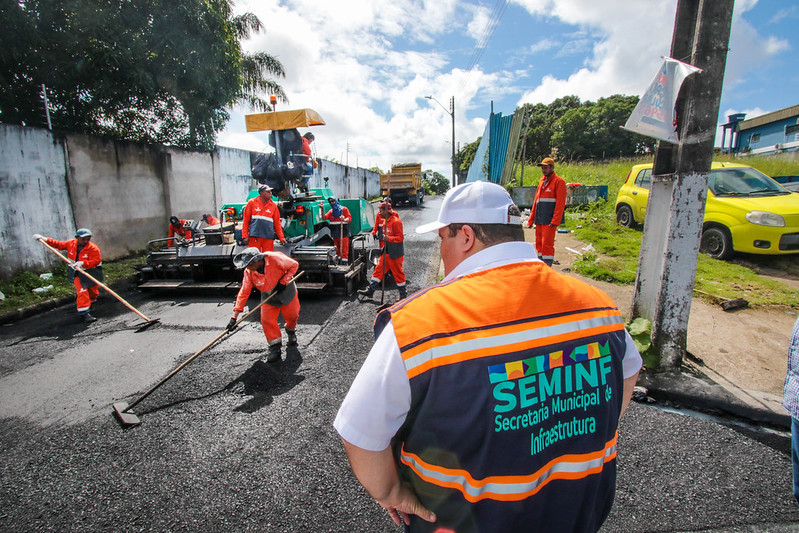 Notícias Prefeitura De Manaus Intensifica Obras Emergenciais De