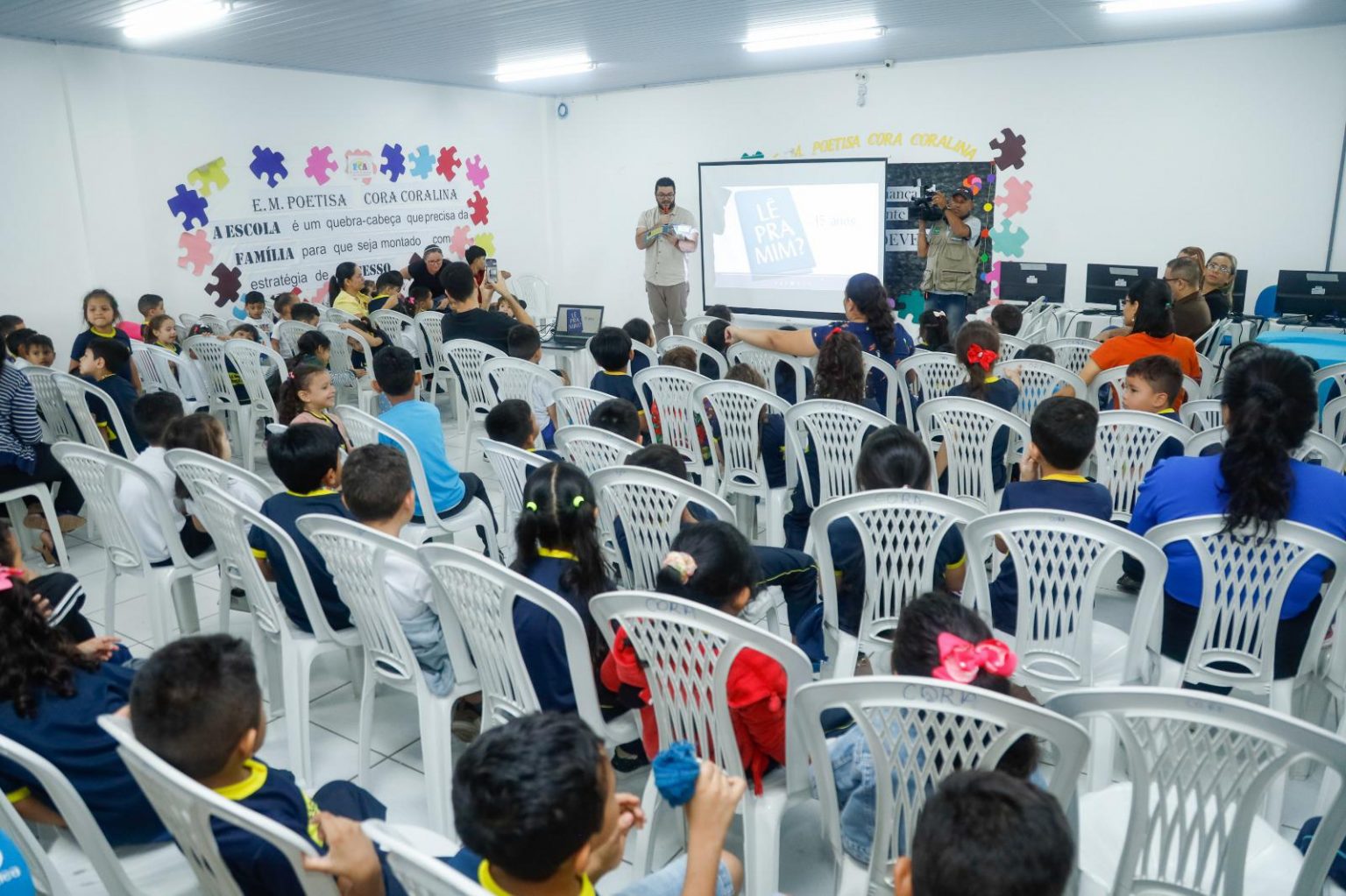 Prefeitura de Manaus recebe 2ª edição do projeto ‘Lê Pra Mim?’ em ...